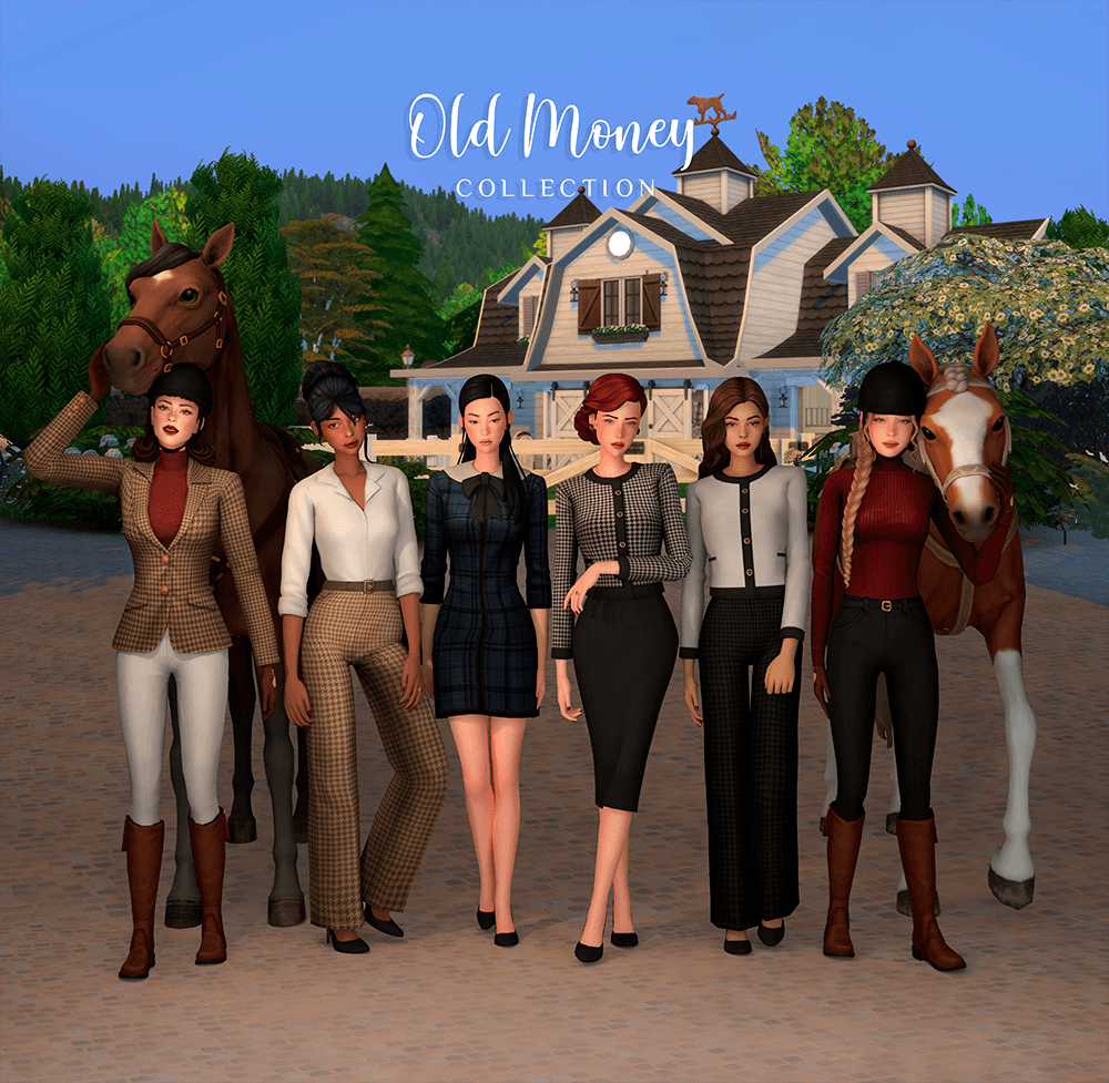 [Old Money Collection] - Ridding Jacket - Gallery - The Sims 4 Create a ...