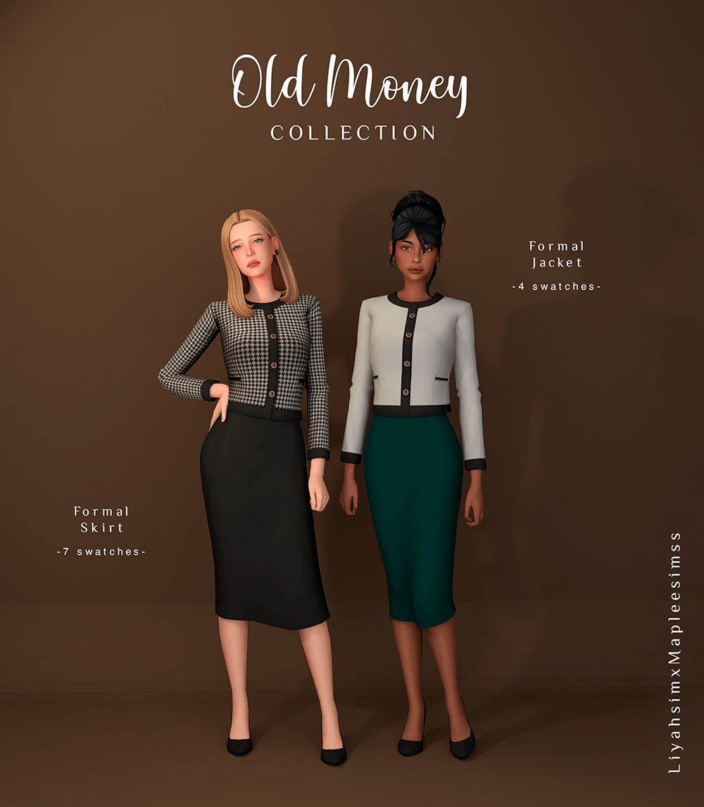 [Old Money Collection] - Formal Jacket - Gallery - The Sims 4 Create a ...