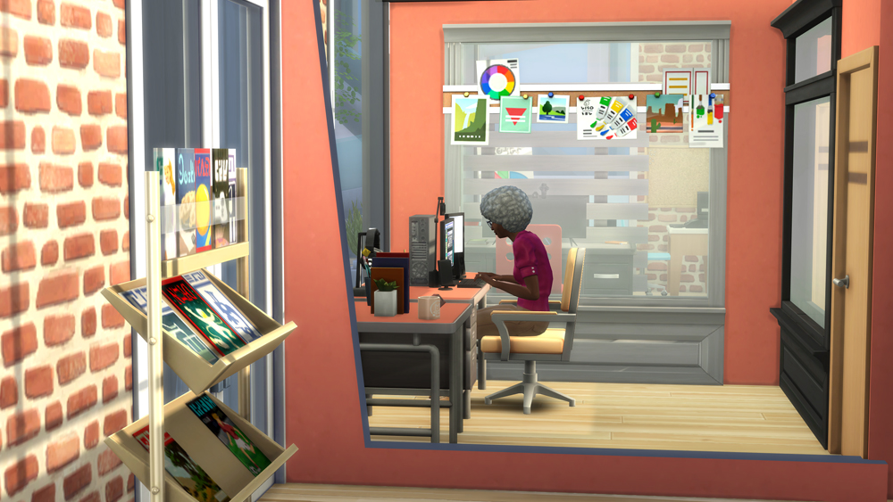 Freelancer Office - Gallery - The Sims 4 Rooms / Lots - CurseForge