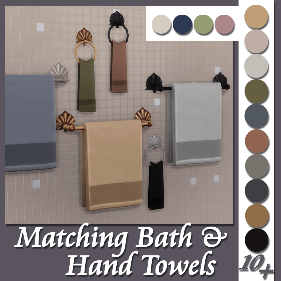 My Very Neutral Towels Set - The Sims 4 Build / Buy - CurseForge