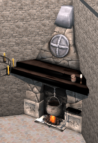 TSM Rustic Corner Hearth - Gallery - The Sims 4 Build / Buy - CurseForge