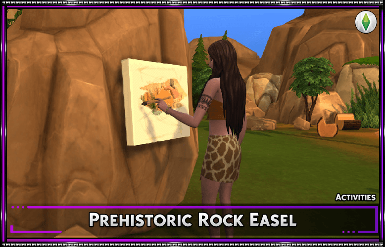 Prehistoric Rock Easel - Gallery - The Sims 4 Build / Buy - CurseForge