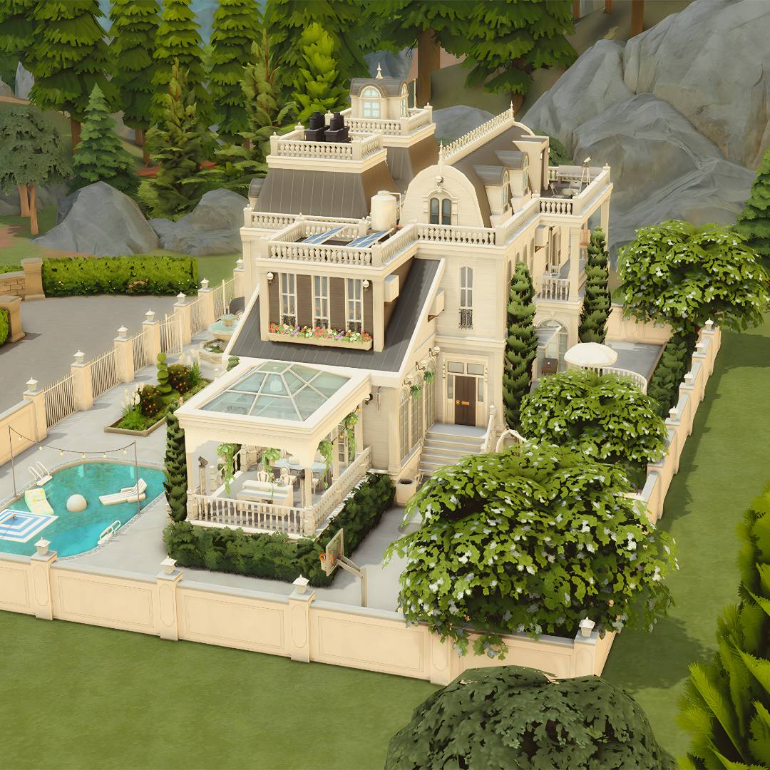 Glimmerbrook Mansion🏡 - Gallery - The Sims 4 Rooms / Lots - CurseForge