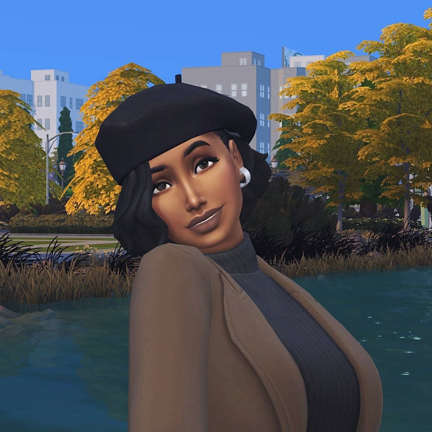 Amina Khoza | No CC - Gallery - The Sims 4 Sims / Households - CurseForge