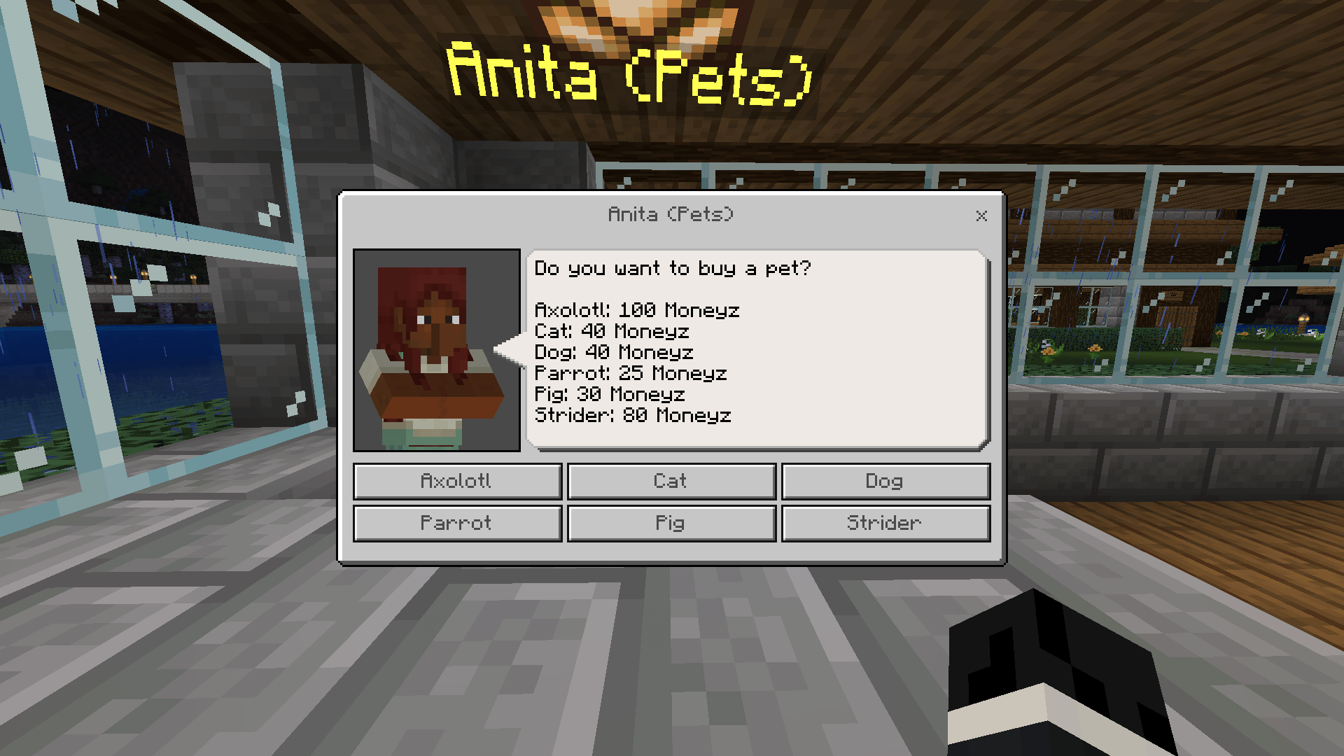 Moneyz Economy - Gallery - Minecraft Bedrock Addons - CurseForge