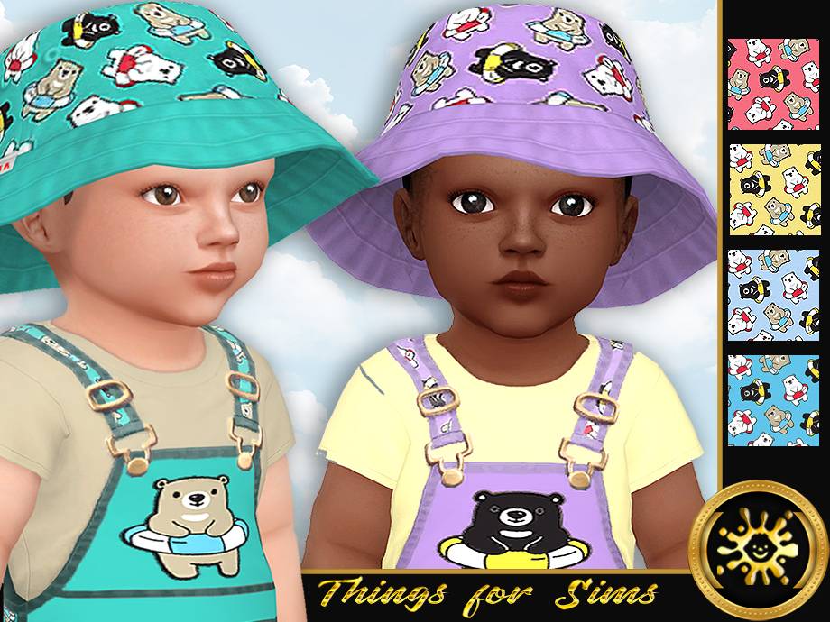 Infant Beach Bear Bucket - Gallery - The Sims 4 Create a Sim - CurseForge