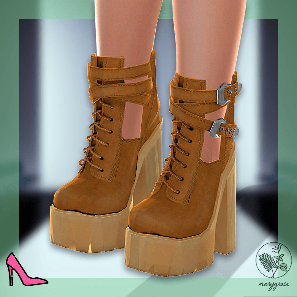 BOOTSY COLLECTION - PLATFORM SHOES #31 - The Sims 4 Create a Sim ...