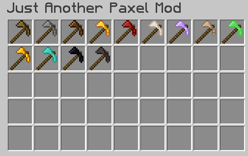 Just Some More Paxels - Minecraft Mods - CurseForge