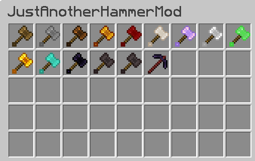 Just Some More Hammers - Minecraft Mods - CurseForge