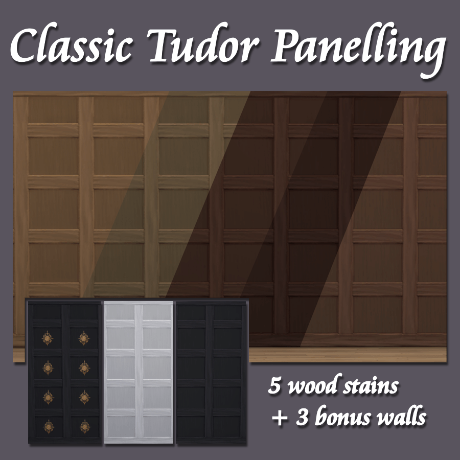 Classic Tudor Panelling - The Sims 4 Build / Buy - CurseForge