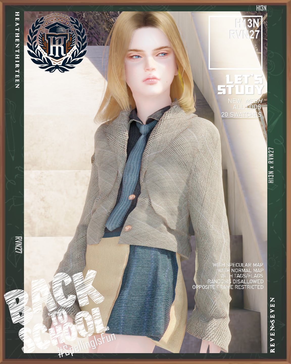 Child's Double Layer Jacket Blazer Winter School Uniform (Female) - The ...