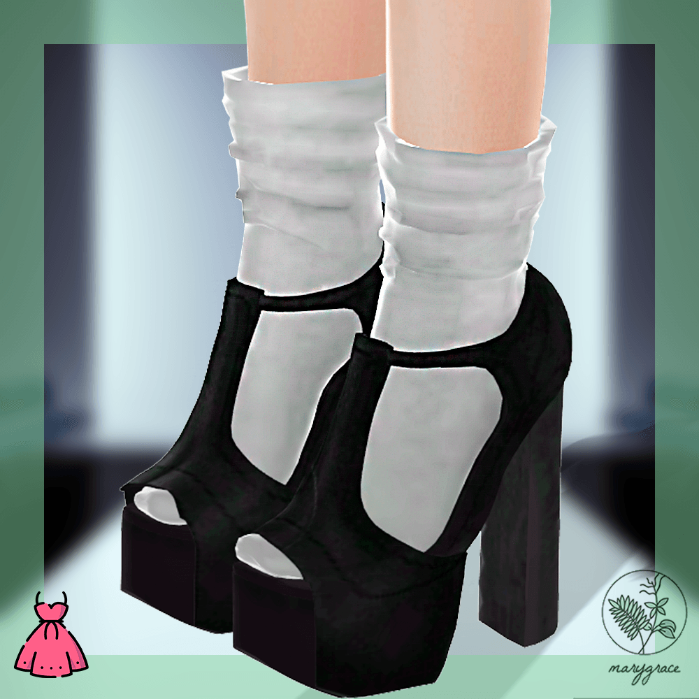 BOOTSY COLLECTION - HEELS WITH SOCKS #35 - The Sims 4 Create a Sim ...
