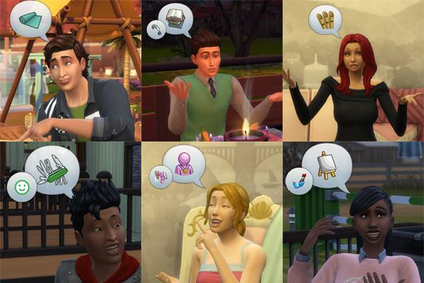 Discuss Interests Activity Preferences Tweak - The Sims 4 Mods - CurseForge