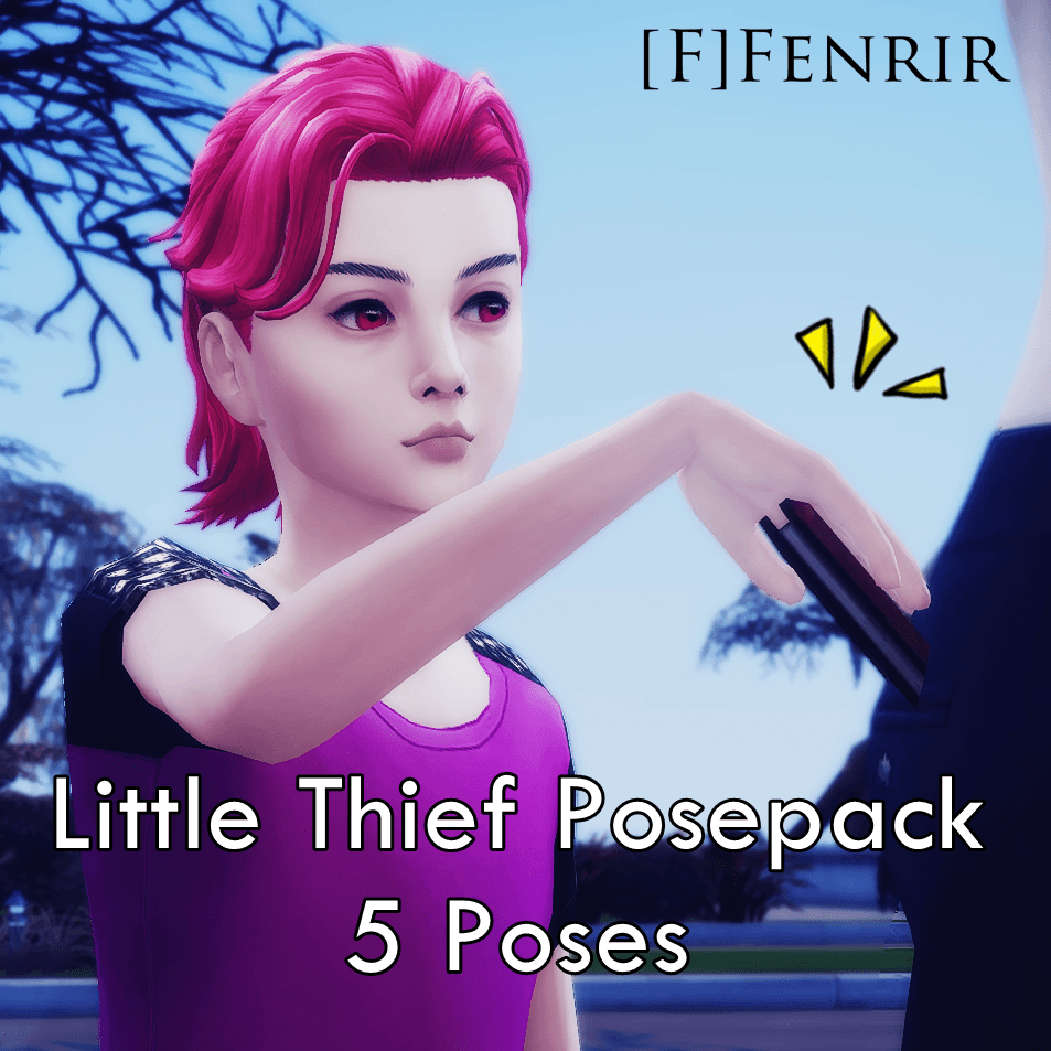 [F] Little Thief Posepack - Gallery - The Sims 4 Mods - CurseForge