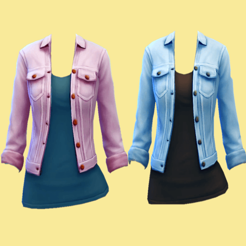 Vivin Fall Jacket - Gallery - The Sims 4 Create a Sim - CurseForge