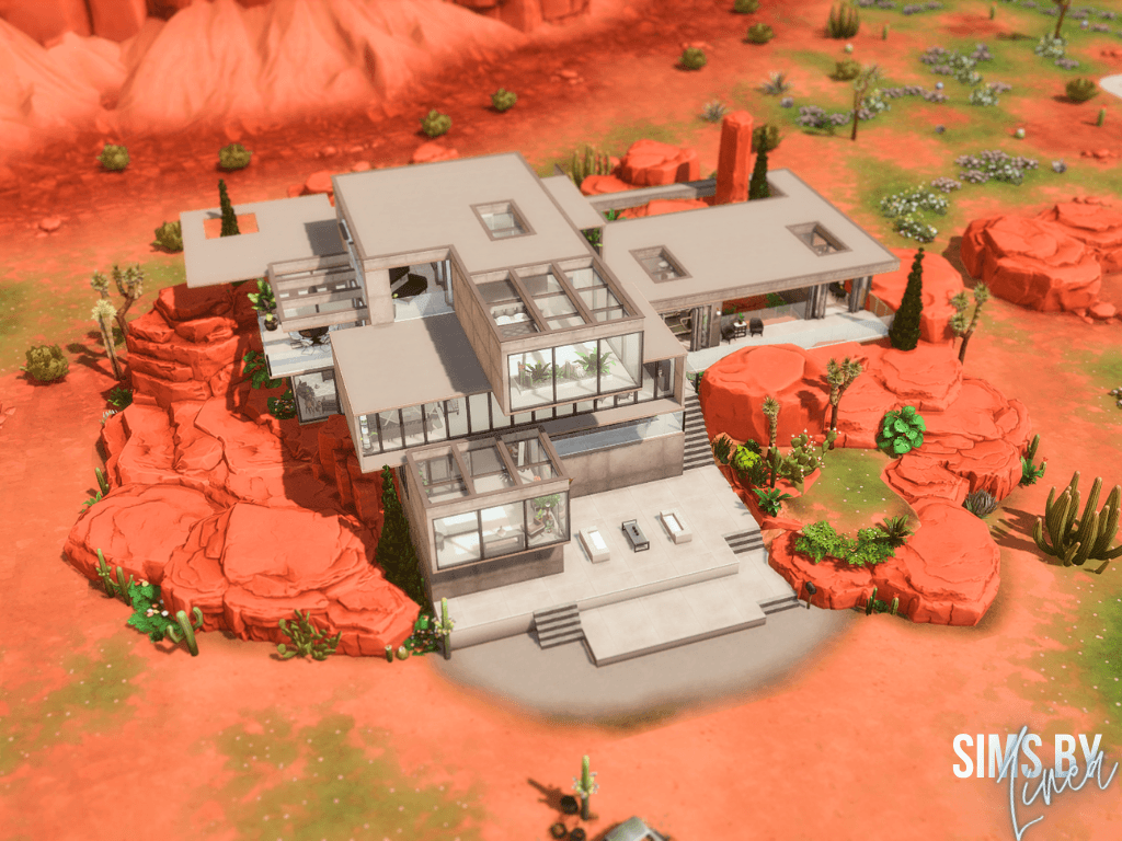 Concrete Lookout - Gallery - The Sims 4 Rooms / Lots - CurseForge