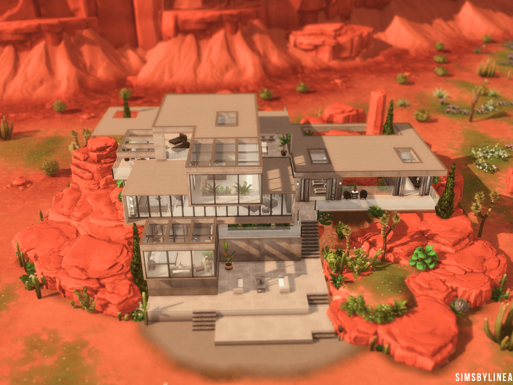 Concrete Lookout - Gallery - The Sims 4 Rooms / Lots - CurseForge