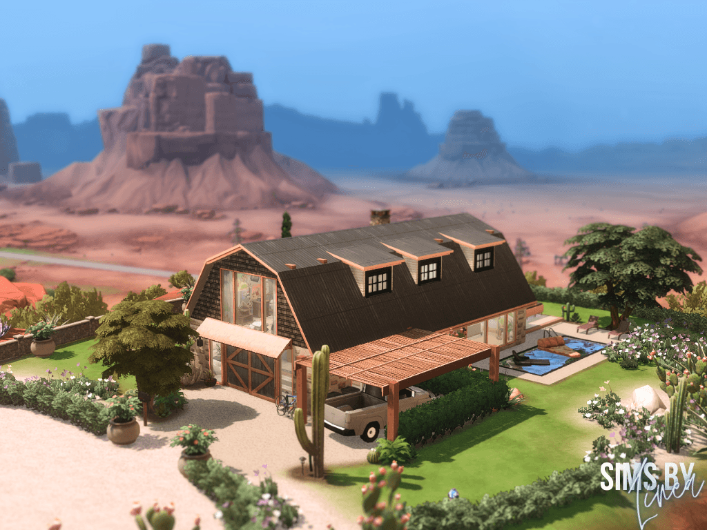 Barn with a View - Gallery - The Sims 4 Rooms / Lots - CurseForge