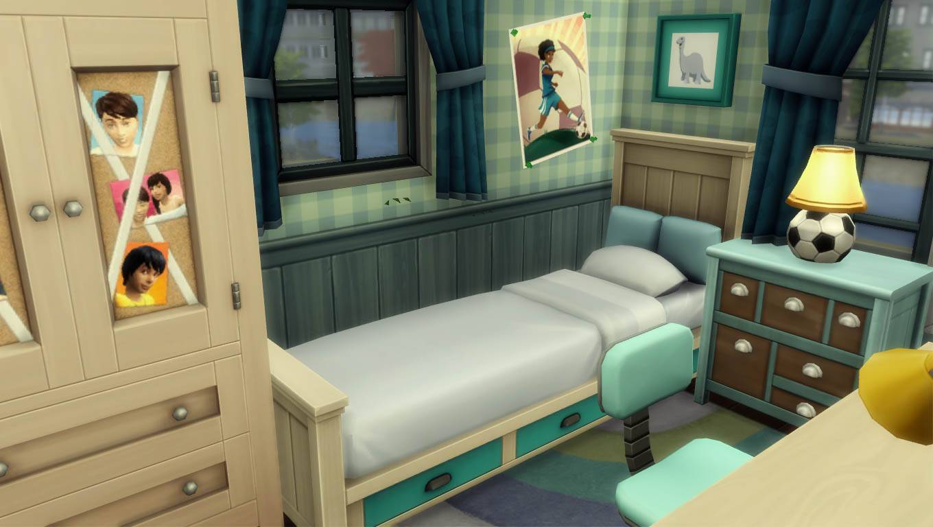 Brick & Blue - Gallery - The Sims 4 Rooms / Lots - CurseForge
