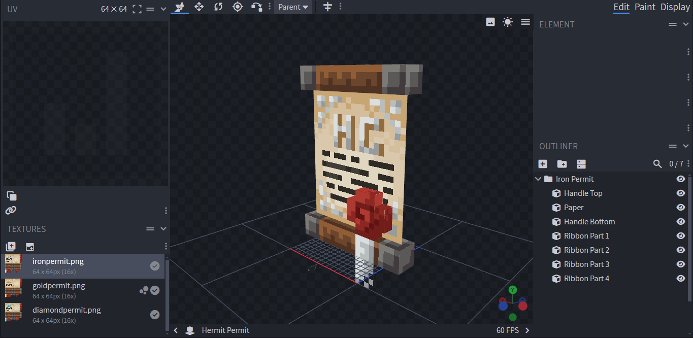 Hermit Permit - Gallery - Minecraft Resource Packs - CurseForge