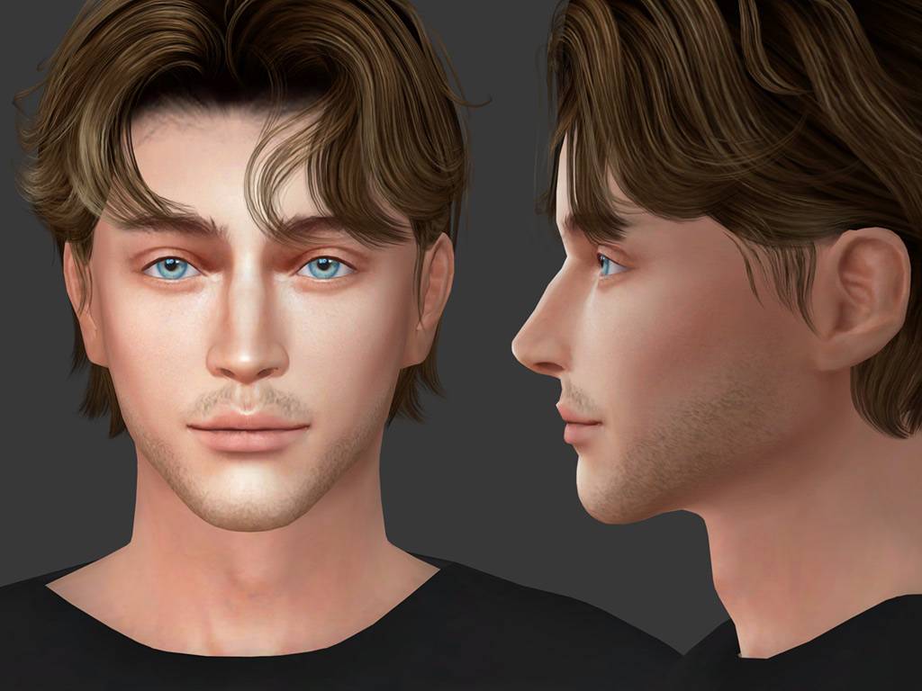 Male Face Presets (Eyes,nose, lips) - The Sims 4 Create a Sim - CurseForge
