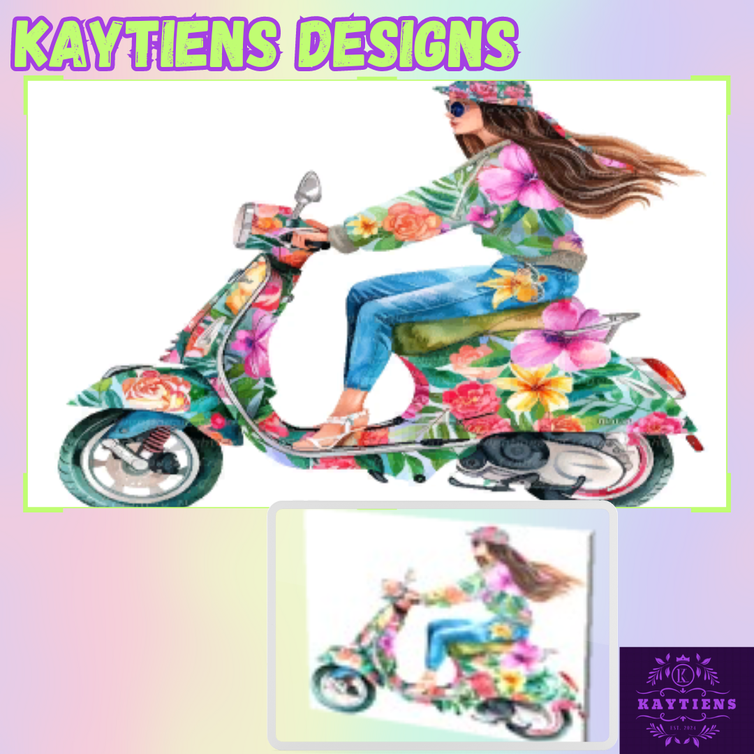 Girl on Scooter - Gallery - The Sims 4 Build / Buy - CurseForge