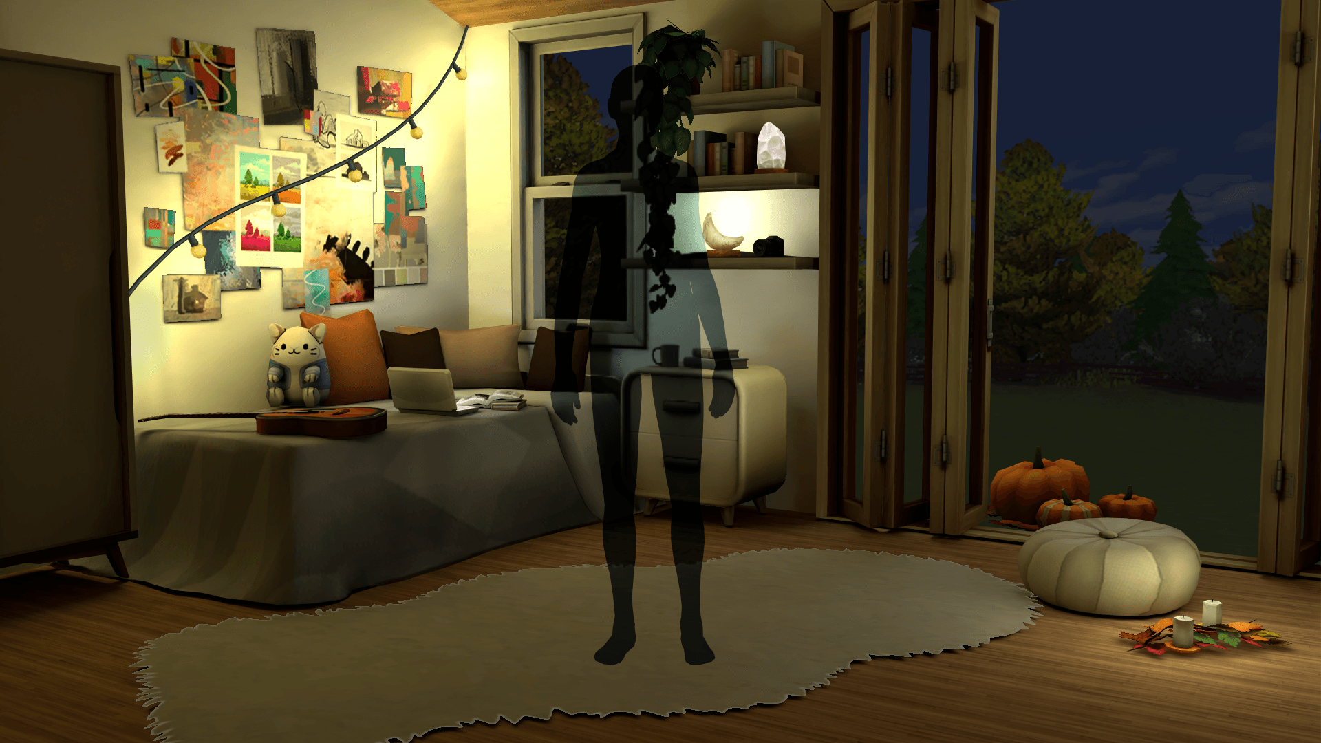 Minimalistic Nook (CAS Background) - The Sims 4 Mods - CurseForge
