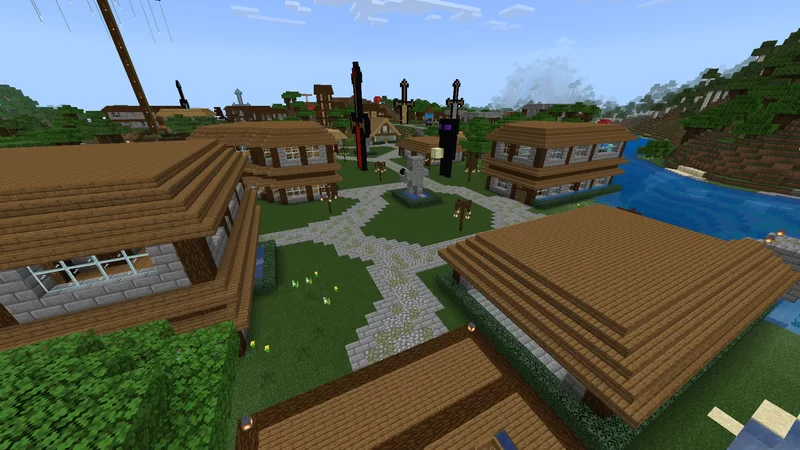 MountainSide Villages - Gallery - Minecraft Bedrock Maps - CurseForge
