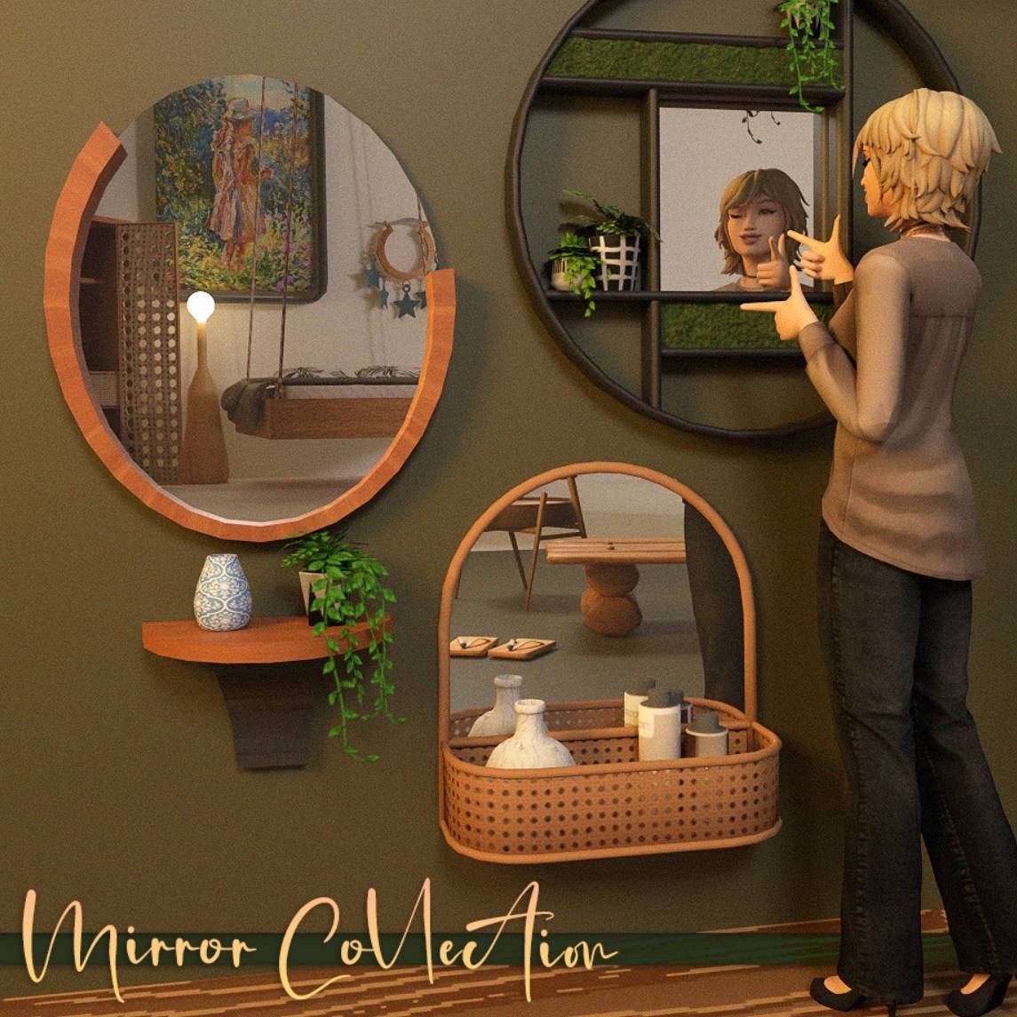 Mirror Collection CC by SNOOTYSIMS 🪞 - Gallery - The Sims 4 Build / Buy ...