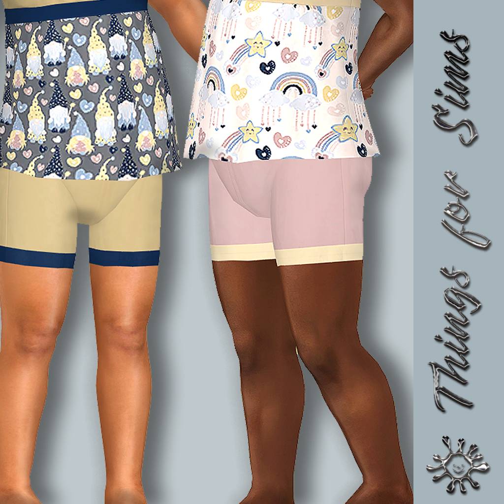 Toddler Bedtime Pajamas Panties - Gallery - The Sims 4 Create a Sim - CurseForge