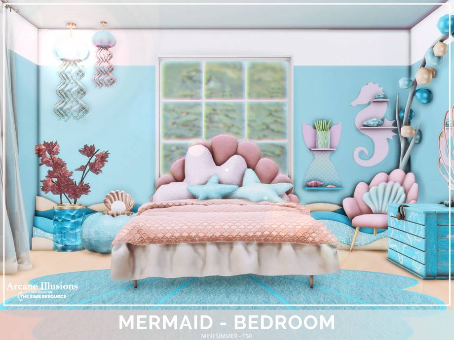 Mermaid Bedroom - Gallery - The Sims 4 Rooms / Lots - CurseForge