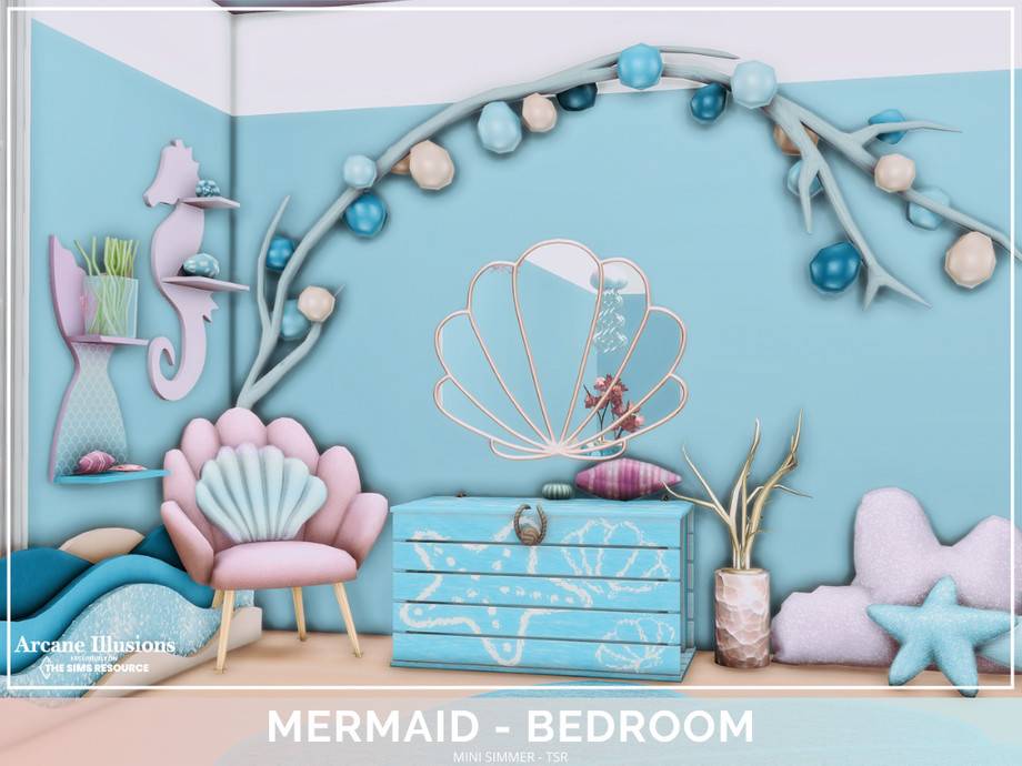 Mermaid Bedroom - Gallery - The Sims 4 Rooms / Lots - CurseForge
