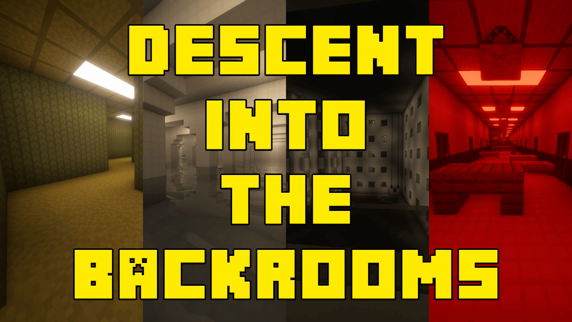 Descent into the Backrooms - Gallery - Minecraft Worlds - CurseForge