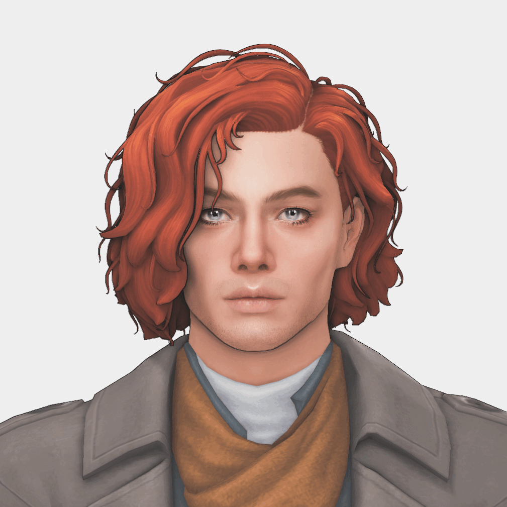 Drew Hair [JOSH JO_SE_OH] - The Sims 4 Create a Sim - CurseForge
