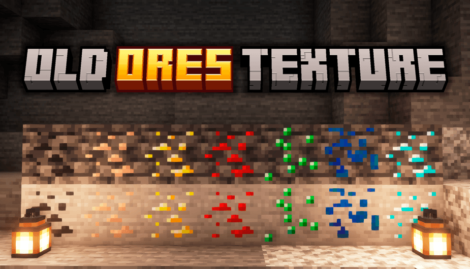 Old Ores Texture - Minecraft Resource Packs - CurseForge