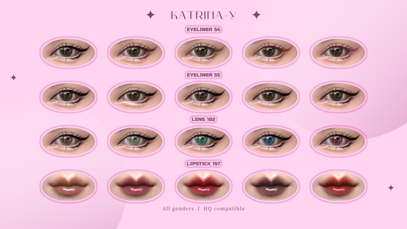 [KAT]112022makeup set - The Sims 4 Create a Sim - CurseForge