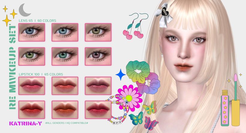 [KAT]Re-Makeup Set - The Sims 4 Create a Sim - CurseForge