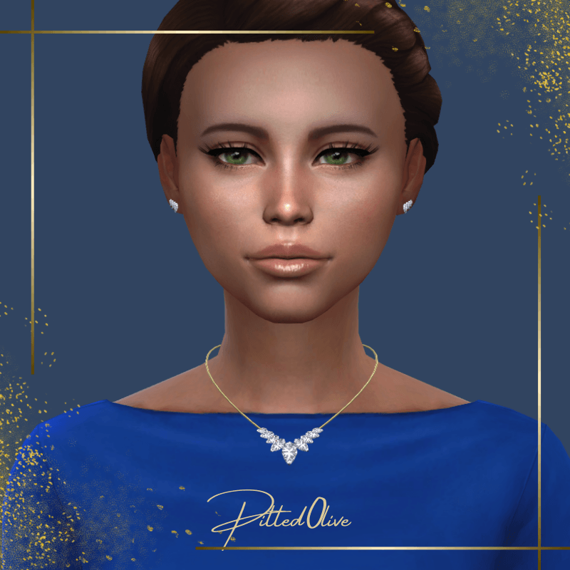 Sasha Diamond Necklace - The Sims 4 Create a Sim - CurseForge