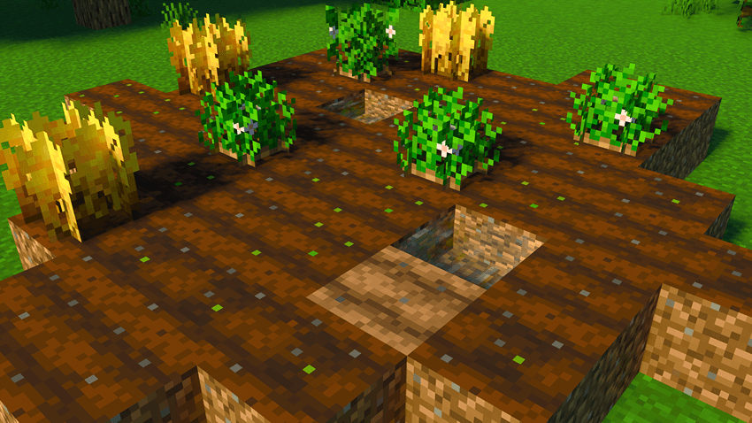 Crops Plus+ Texture Pack (3d Crops and More!) Minecraft Texture Pack