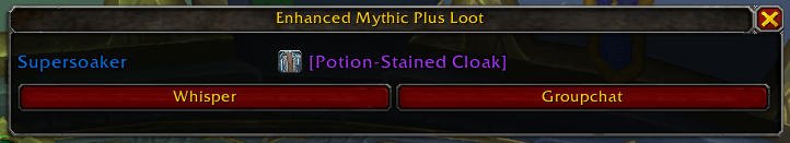 Enhanced MythicPlusLoot - World of Warcraft Addons - CurseForge