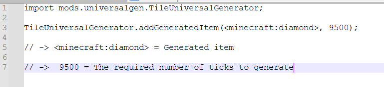 Universal-Generator - Minecraft Mods - CurseForge