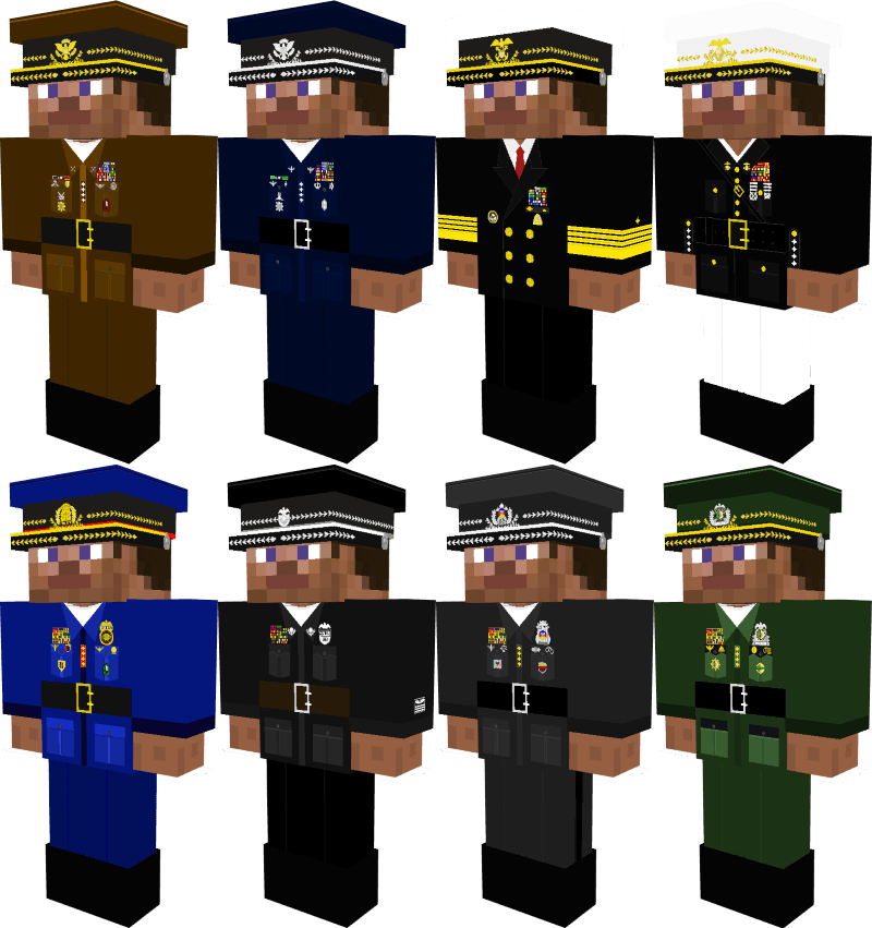 Military & Law Enforcement Uniforms - Minecraft Mods - CurseForge