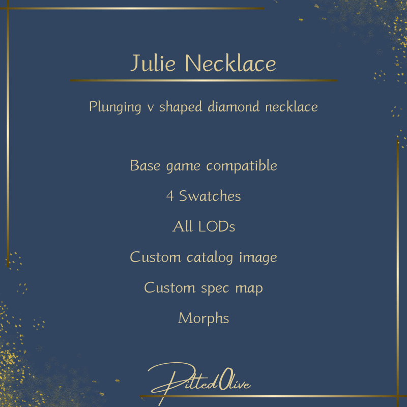 Download Julie Necklace - The Sims 4 Mods - CurseForge