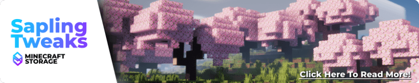 Sapling Tweaks - Minecraft Mods - CurseForge