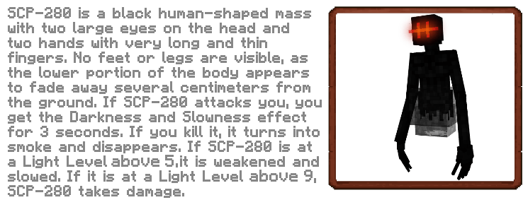 SCP-280, Eyes in the Dark - Minecraft Mods - CurseForge