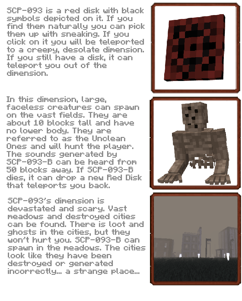 SCP-093, Red Sea Object - Minecraft Mods - CurseForge