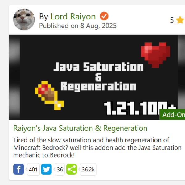 Raiyon's Java Combat - Minecraft Bedrock Addons - CurseForge