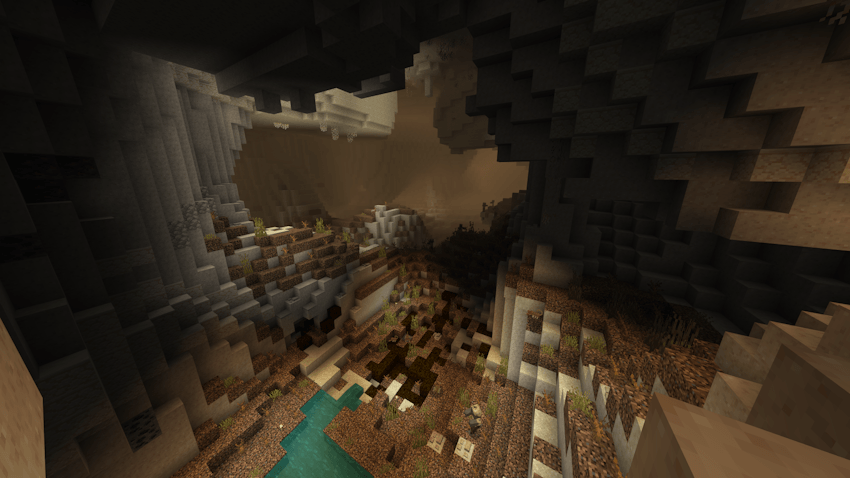 Beyond The Underground (New Cave Biomes - Supports 1.21.40 ...