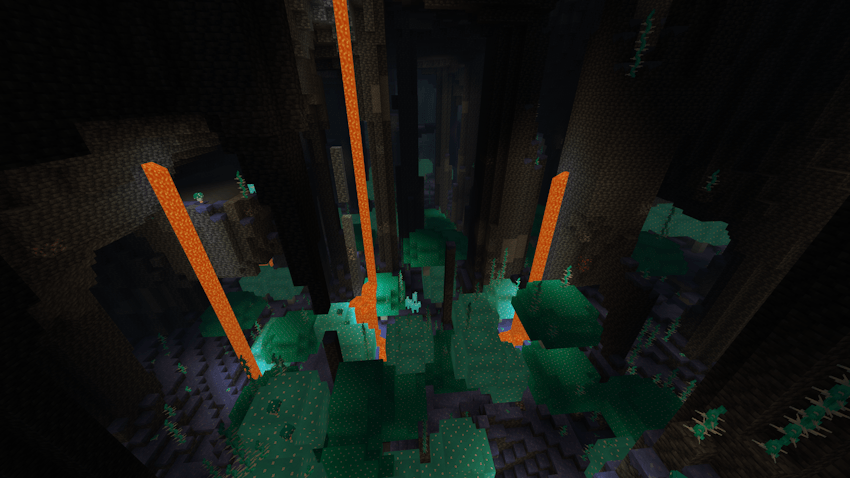 Beyond The Underground (New Cave Biomes - Supports 1.21.40 ...