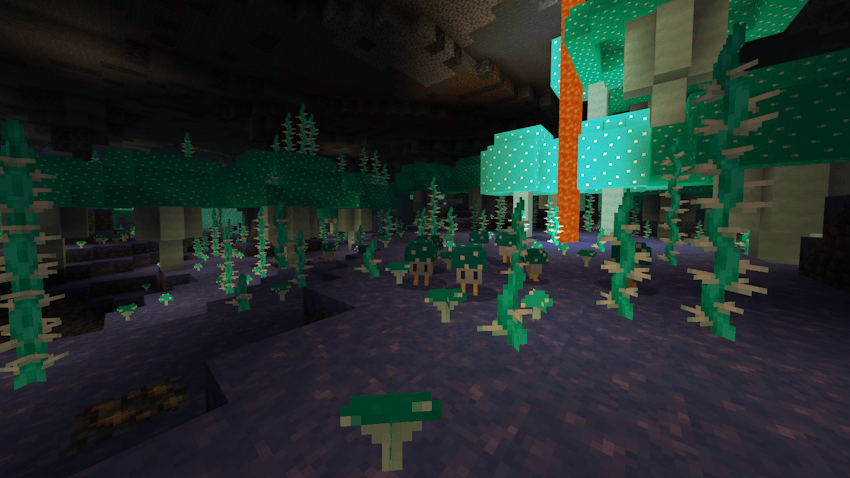 Beyond The Underground (New Cave Biomes - Supports 1.21.40!) - Minecraft Bedrock Addons - CurseForge